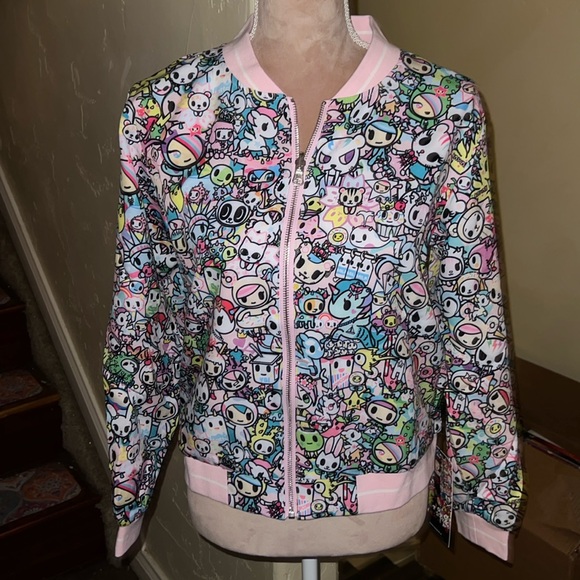 tokidoki | Jackets & Coats | Tokidoki Rare Reversible Bomber Jacket ...